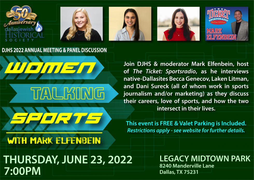 Dallas Jewish Historical Society | Connecting present and future ...