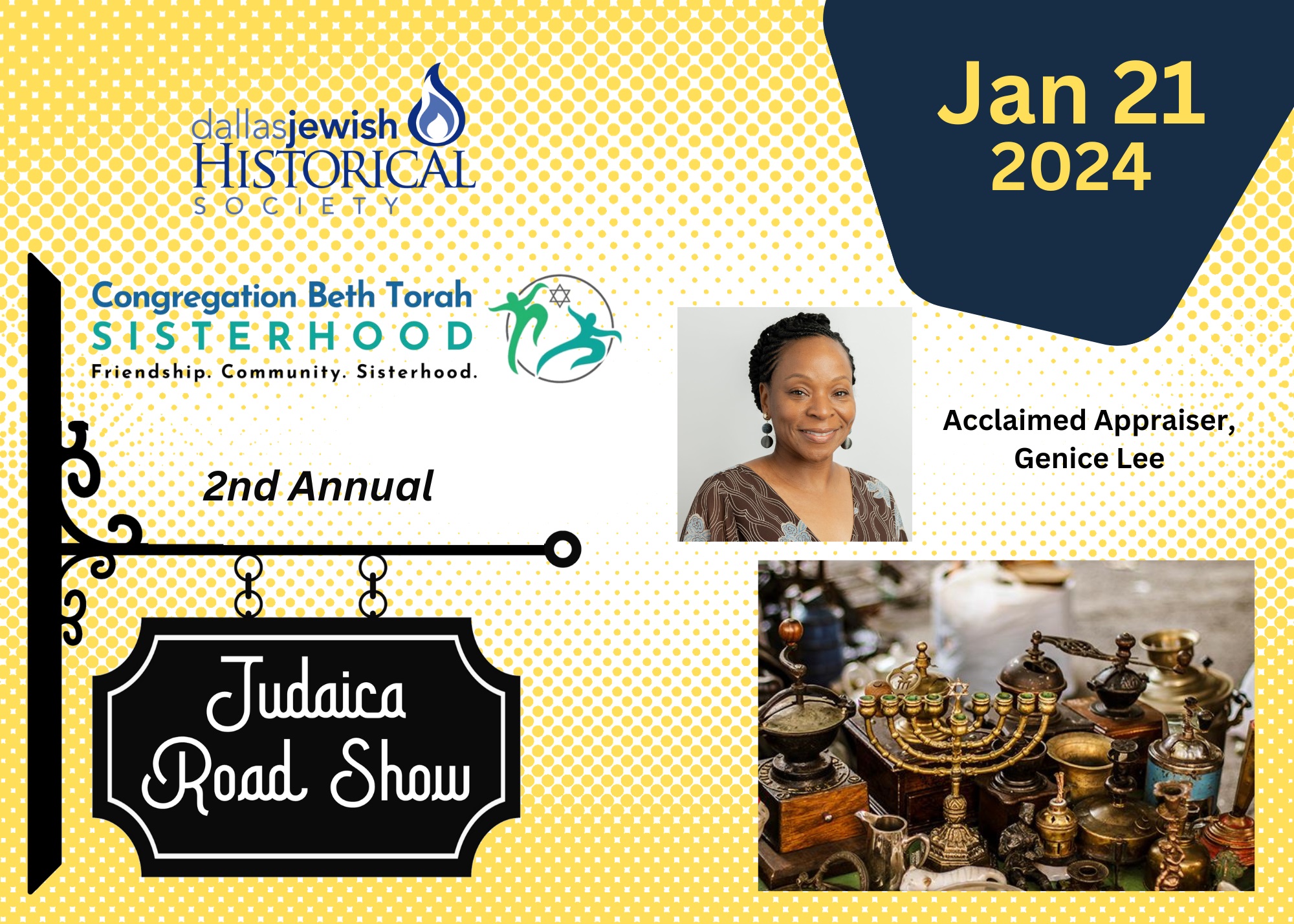 Upcoming Programs & Events | Dallas Jewish Historical Society